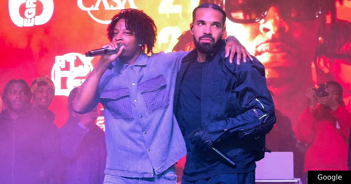 Drake e 21 Savage lançam nova collab